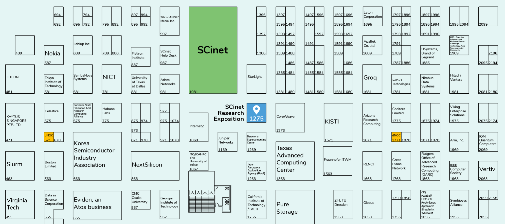 SCinet Research Exposition • SC23